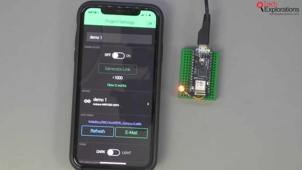Mobile Development With Blynk Tech Explorations