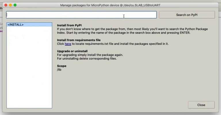 Micropython With The Esp32 Guide Series Find Python Packages At Pypi