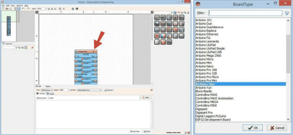 2 Make A Arduino Laser Distance Sensor With Visuino Tech Explorations